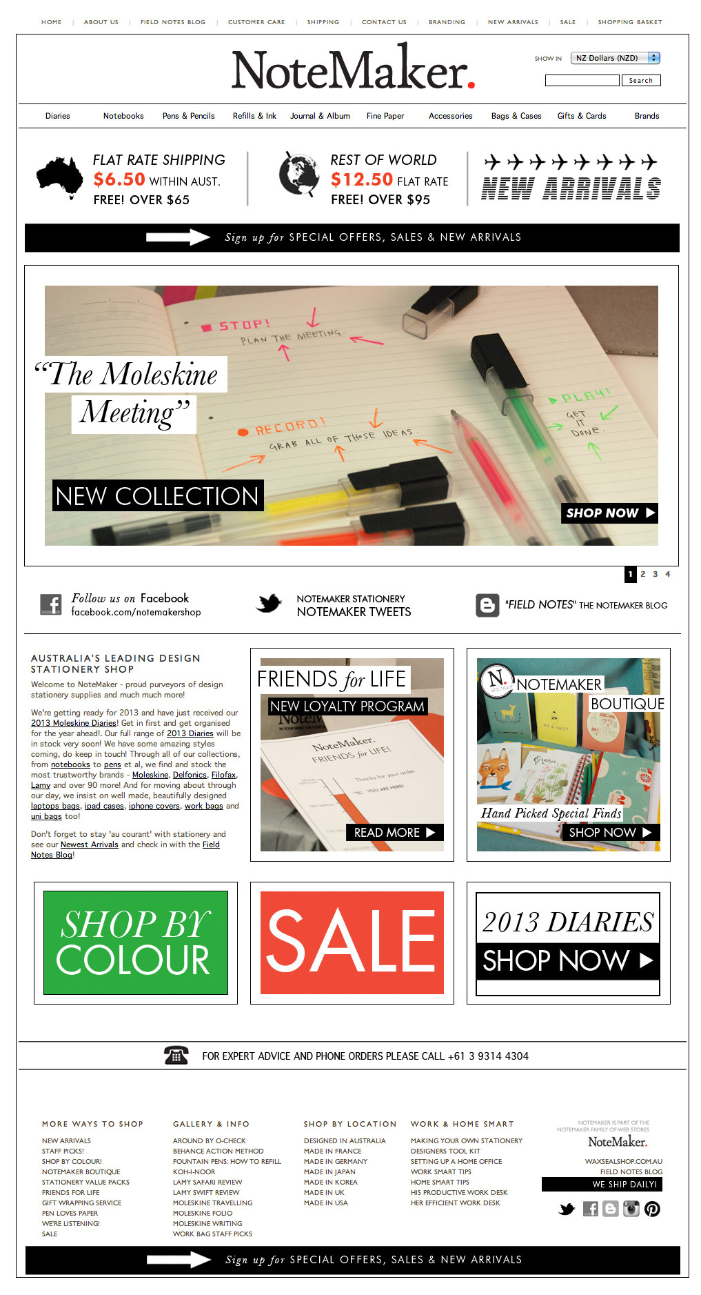 Recent work by Mod Media including Web Design and Graphic Design